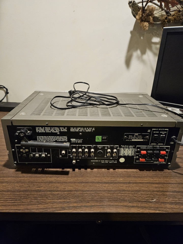 JVC JR-S301 Vintage AM/FM Stereo Receiver - Working | eBay