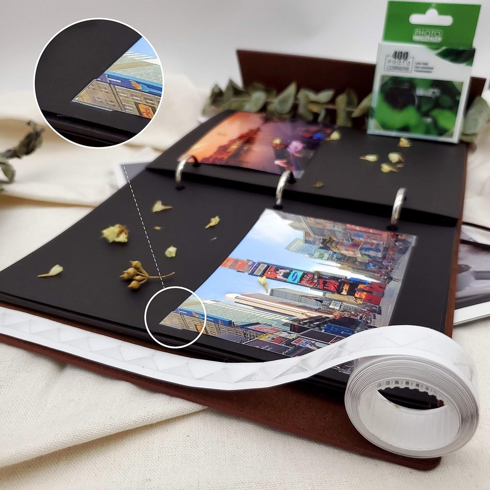 Photo Corners 400 Pcs Clear Self-Adhesive Picture Mounting Corner ...