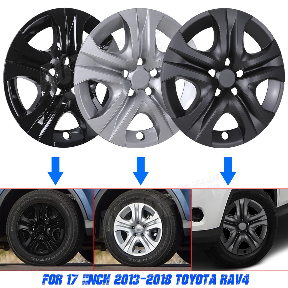 4 or 1 Pack 17" New Wheel Covers Hubcap Replacement for 2013-2018 ...