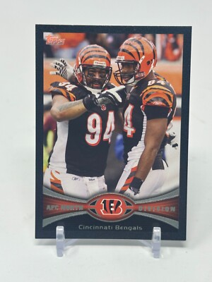 2012 Topps Football Cincinnati Bengals Black Parallel Card #216 11/57 ...