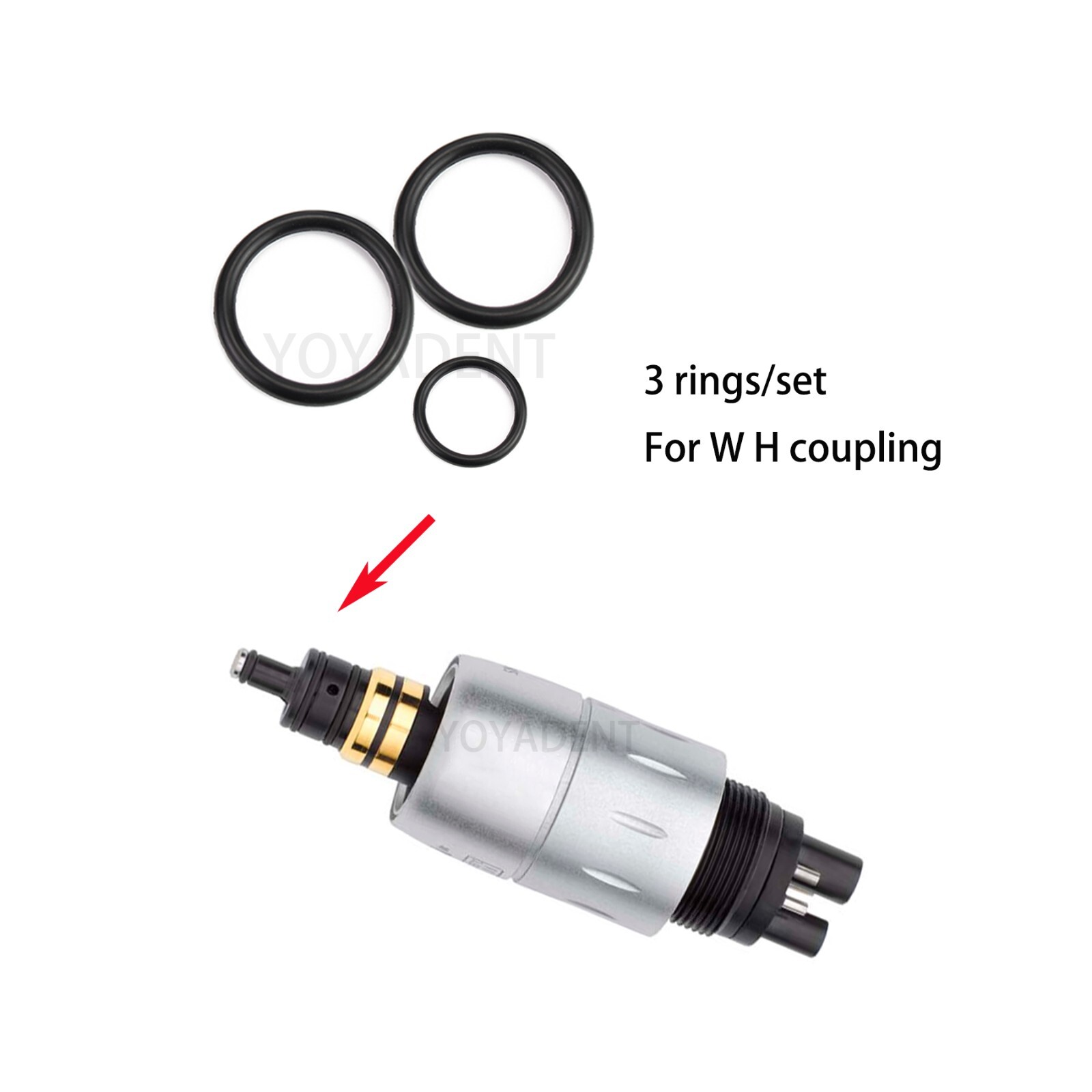 Dental Handpiece O Rings For Kavo NSK SIRONA Coupling Seal Anti-Oil ...