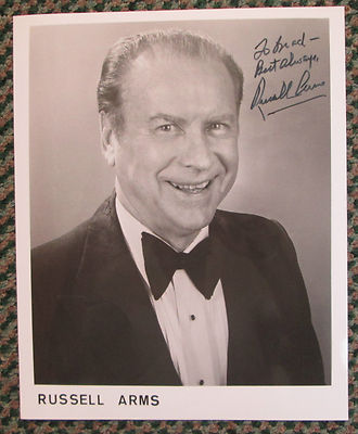 RUSSELL ARMS AUTOGRAPH SIGNED 8 x 10 PHOTO HUGE COLLECTION RARE | eBay