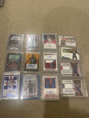 Panini NBA auto cards Lot Mike Bibby /25 Jrue Holiday /25 Isaiah ...