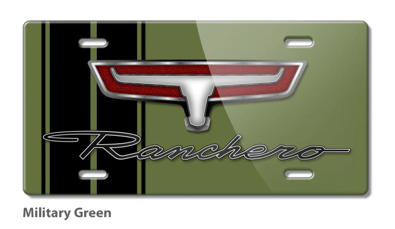1966 - 1967 Ford Ranchero Emblem Novelty License Plate - Aluminum - 16 ...