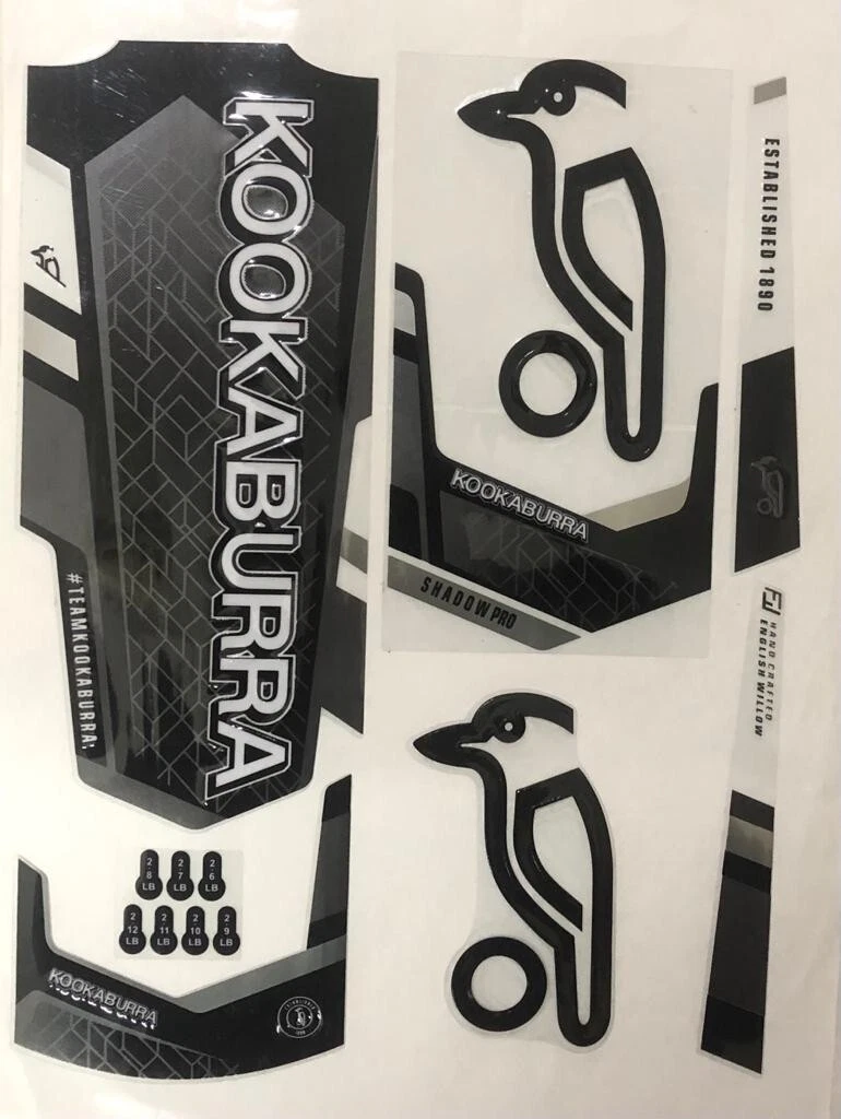Kookaburra Cricket Bats Stickers
