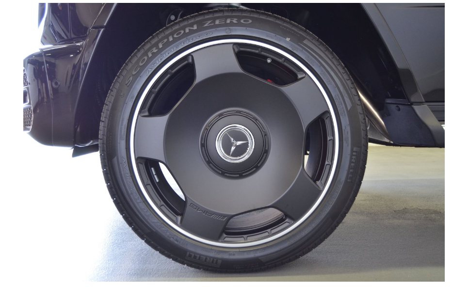 Mercedes-Benz G63 G550 G Wagon AMG Wheel Center Cap MONOBLOCK 4PCS ...