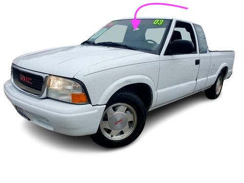 Fits: 1994-2003 Chevrolet S10 Blazer,Pickup-GMC S15 2&4D Front ...