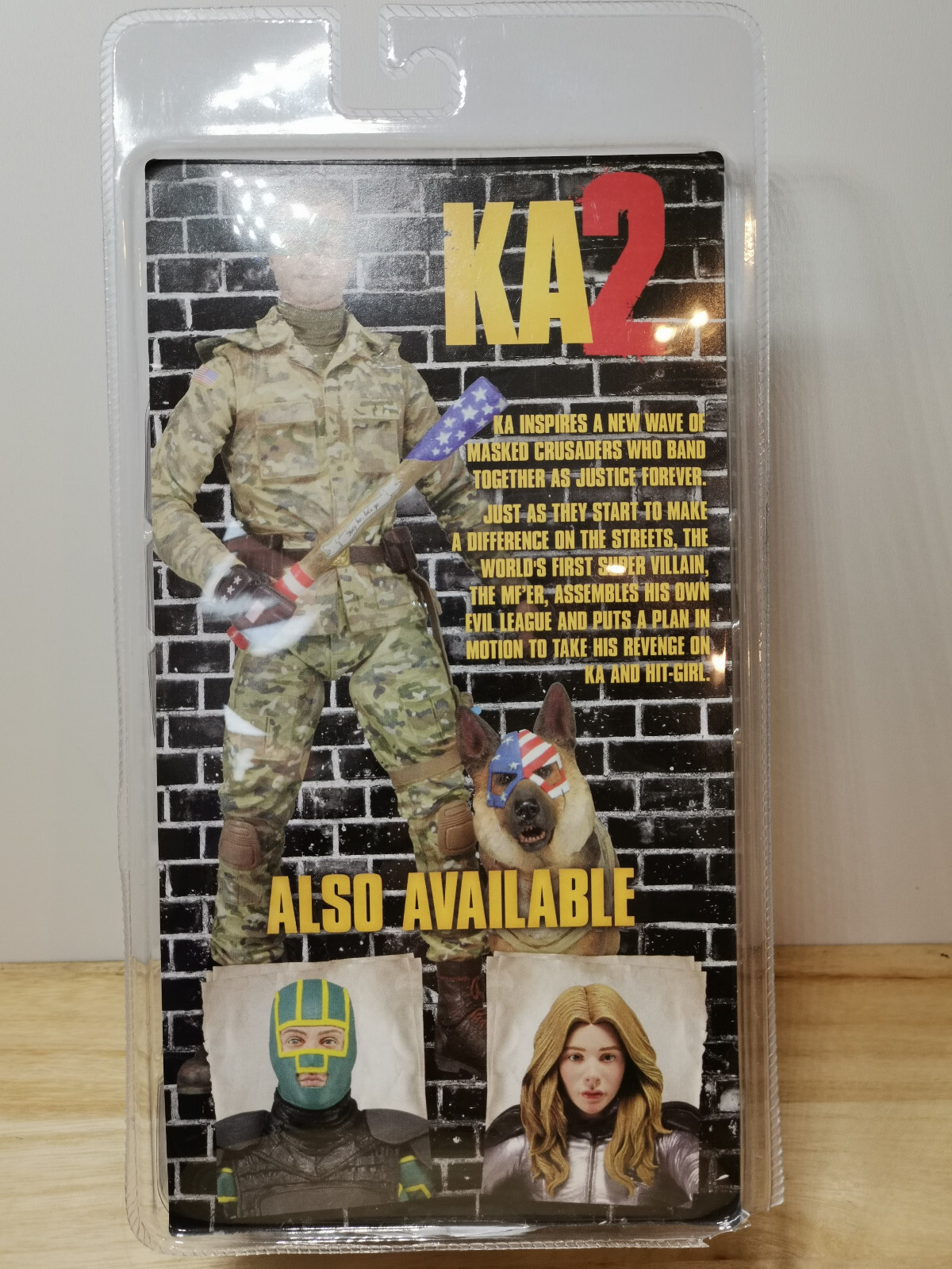 NECA Kick Ass 2 Movie Colonel Stars and Stripes 7in Figure 2013 for ...