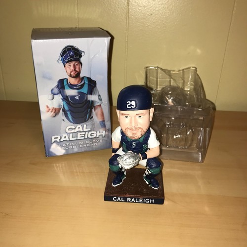 Seattle Mariners Cal Raleigh Platinum Glove Bobblehead 2025 | eBay