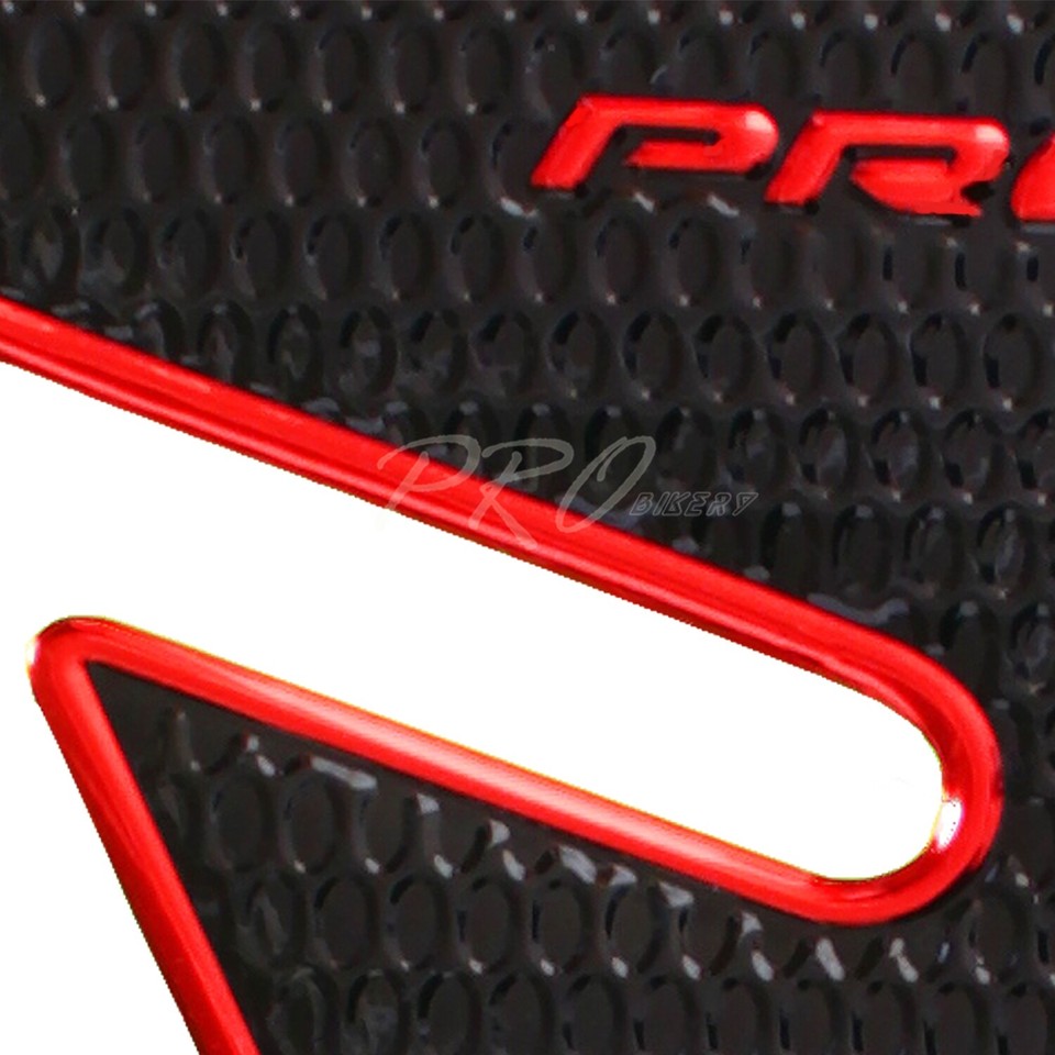 Pro Fuel/Gas Tank Pad Motorcycle/Bike/ATV Grip Tough Protector Black ...