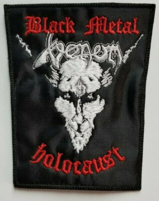 Venom Black Metal Holocaust EMBROIDERED PATCH | eBay