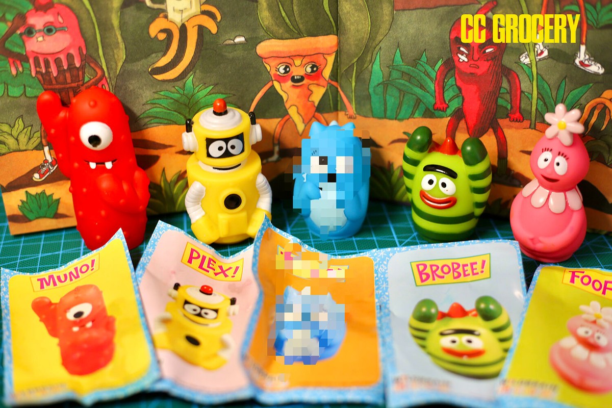 Yo Gabba Gabba Ppw Toys Muno Brobee And Foofa Mureview