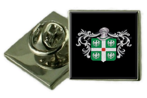 Fenner England Family Crest Coat of Arms Lapel Pin Badge Engraved Gift ...