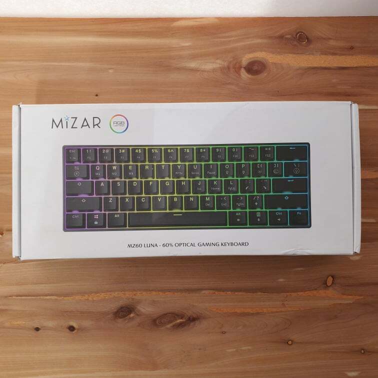Mizar MZ60 Luna Hot Swappable Mechanical Gaming Keyboard - 61 Keys ...