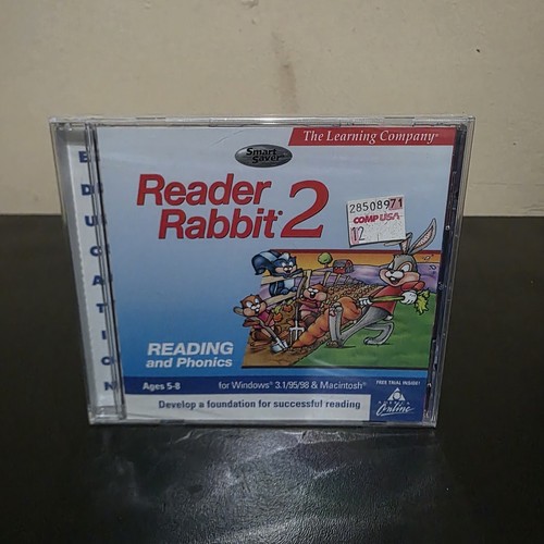 Reader Rabbit 2 Windows PC Game The Learning Company Ages 5-8 Reading ...