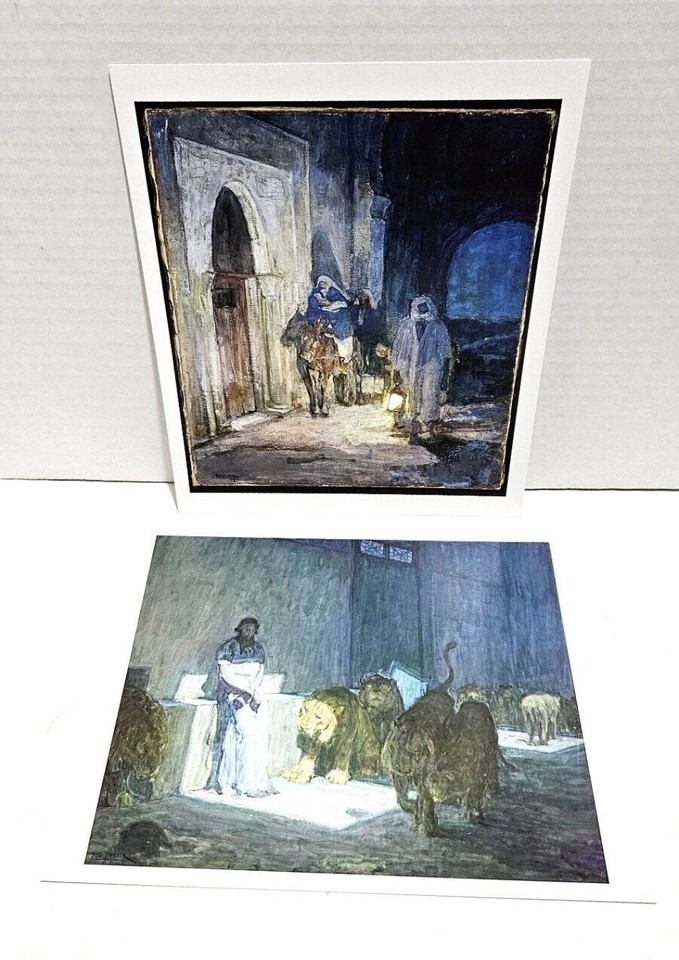 Lot of 6 Henry Ossawa Tanner Art Prints 1893-1923 Reproductions 8.5" x ...