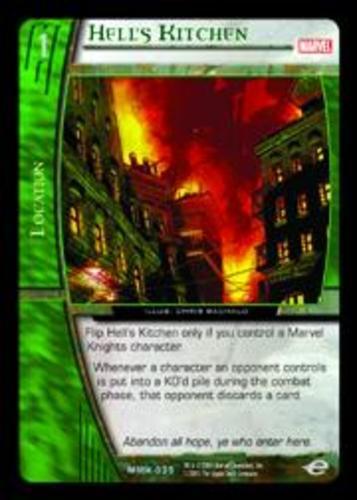VS System: Hell's Kitchen - Foil [Played] Marvel Knights TCG CCG ...
