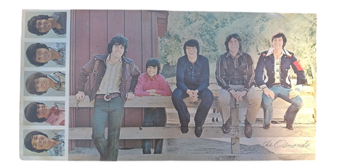 Vintage 1971 THE OSMONDS Fold Out Album Art Poster & Wallet Photos | eBay