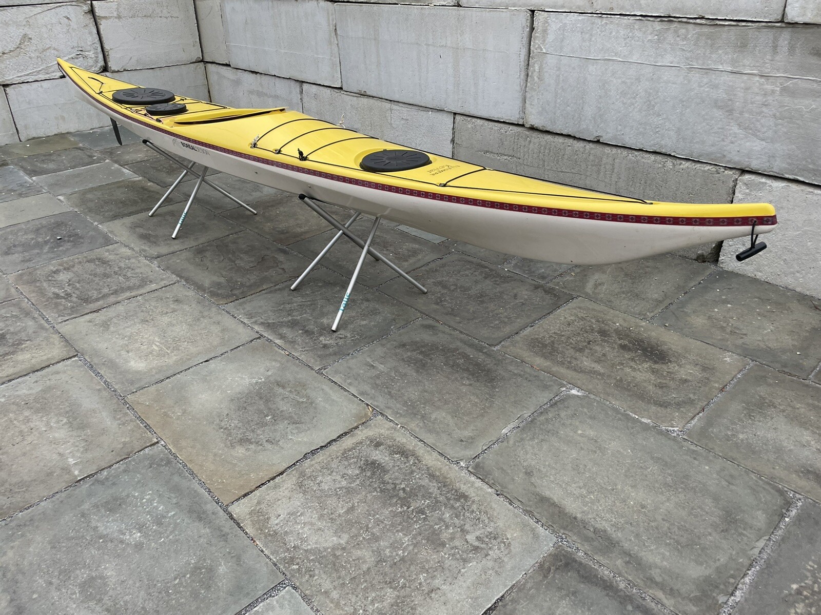 Borealis Ellesmere Kayak made with Kevlar 17ft 47lbs EXCELLENT ...