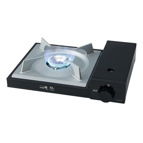 Iwatani Gas Cassette Foo Cassette Stove Miyabi Plus Black CB-WA-35F ...