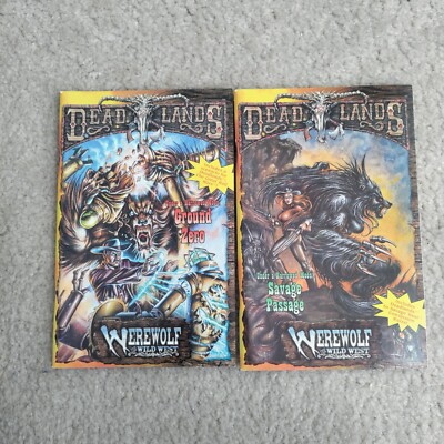 Lot of (2) Deadlands: Werewolf Dime Novels The Wild West 9004 & 9005 ...