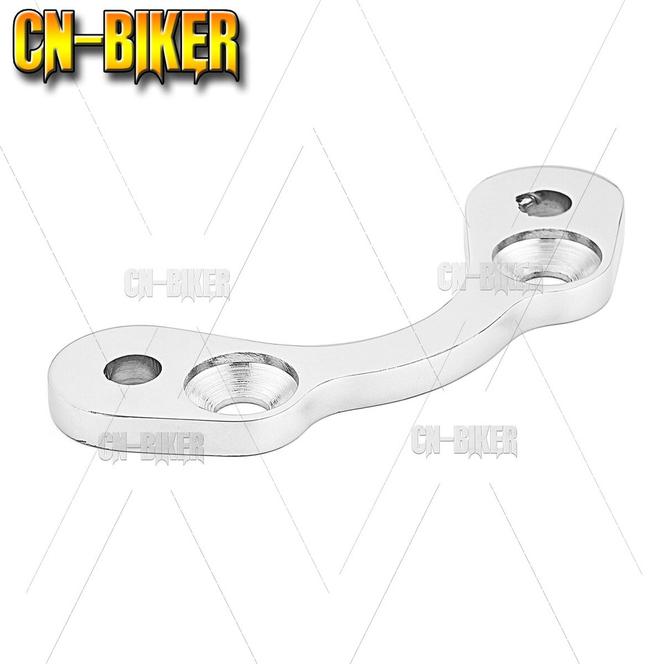 Springer Handlebar Tree Adapter Top Clamp 3.5" Wide Riser For Harley ...