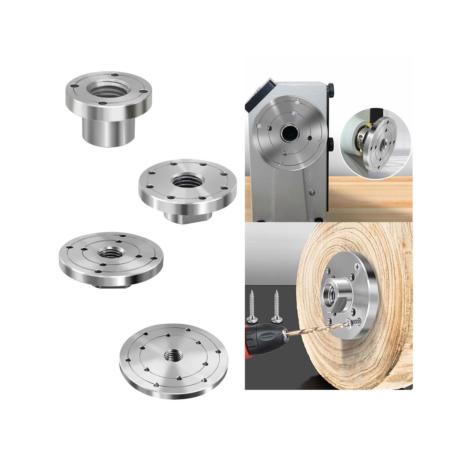 Wood Lathe Faceplate Woodworking Machine Chuck Face Plate for Carpentry ...