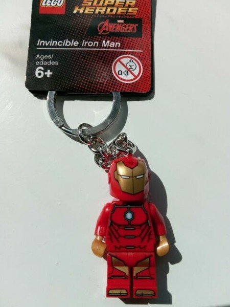 LEGO Marvel Super Heroes Invincible Iron Man Keyring 853706 for sale ...