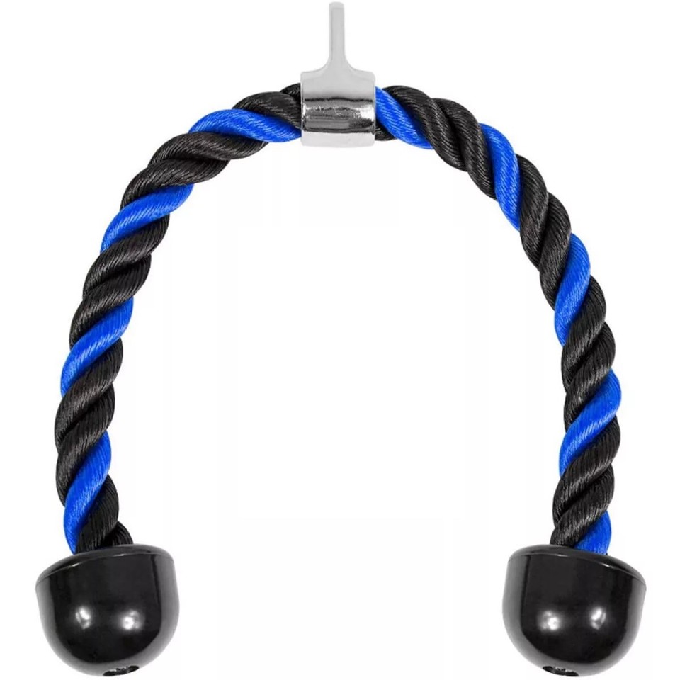 Home Gym Cable Attachment Handle Machine Strength Exercise Chrome ...