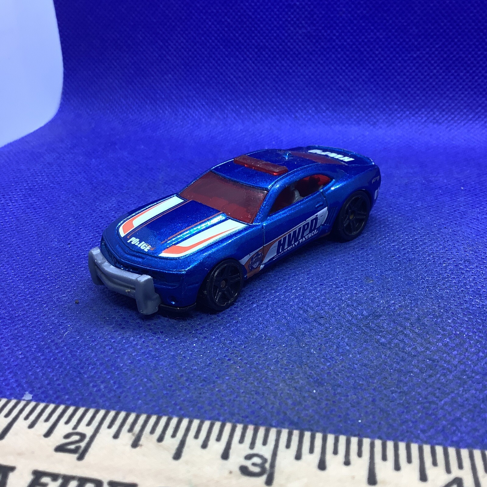 Hot Wheels Blue Highway Patrol Car T 9579 HWPD | eBay