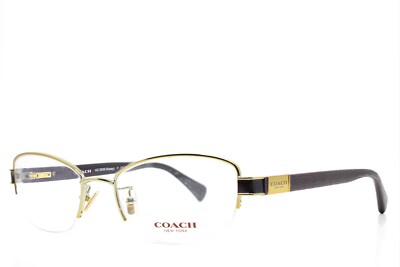 COACH NEW AUTHENTIC EYEGLASSES Gold 5059 9197 52-18-135 | eBay