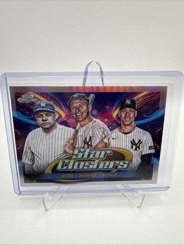 2025 Topps Cosmic Chrome Star Clusters - Babe Ruth, Mickey Mantle ...