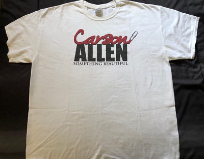 Carson Allen Something Beautiful T Shirt Mens Sz XL Extra Large White ...