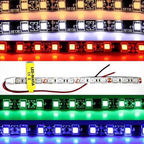 1m 2m 3m 4m 5m 12V LED Strip Licht Lichtband Streifen Band Kabel ...