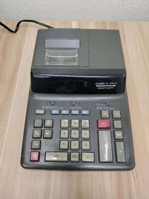 CASIO (DL-250LA) Heavy Duty 2-Color Ribbon Printing Calculator | eBay