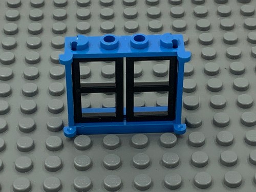 Lego window 1x4 in blue/black x1 | eBay Australia