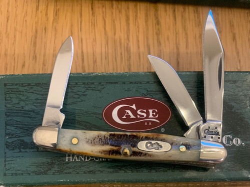 CASE BONESTAG SMALL STOCKMAN KNIFE #6.5327 SS NEVER USED IN BOX D32 | eBay