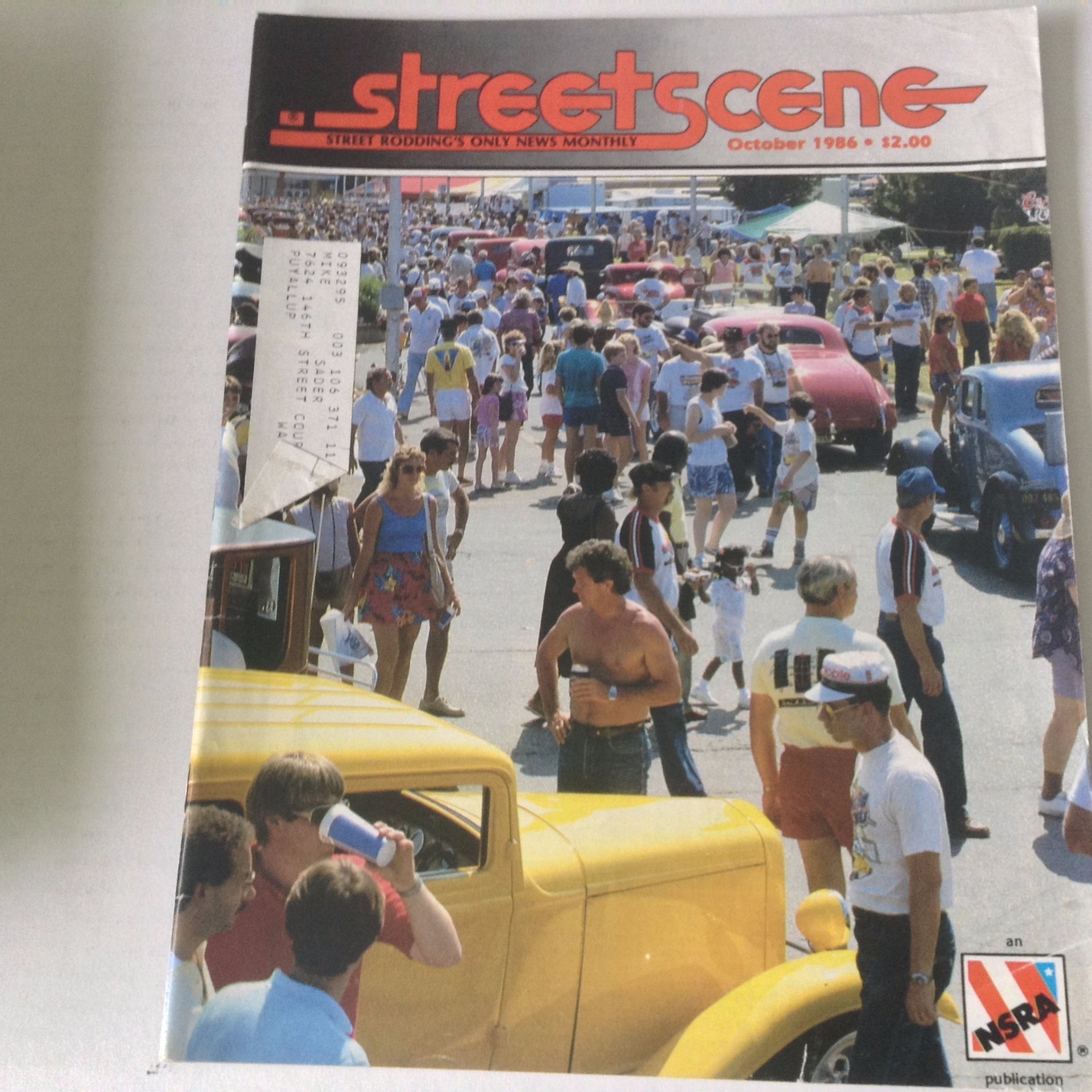 Street Scene Magazine 17th Annual NSRA Nationals October 1986 ...