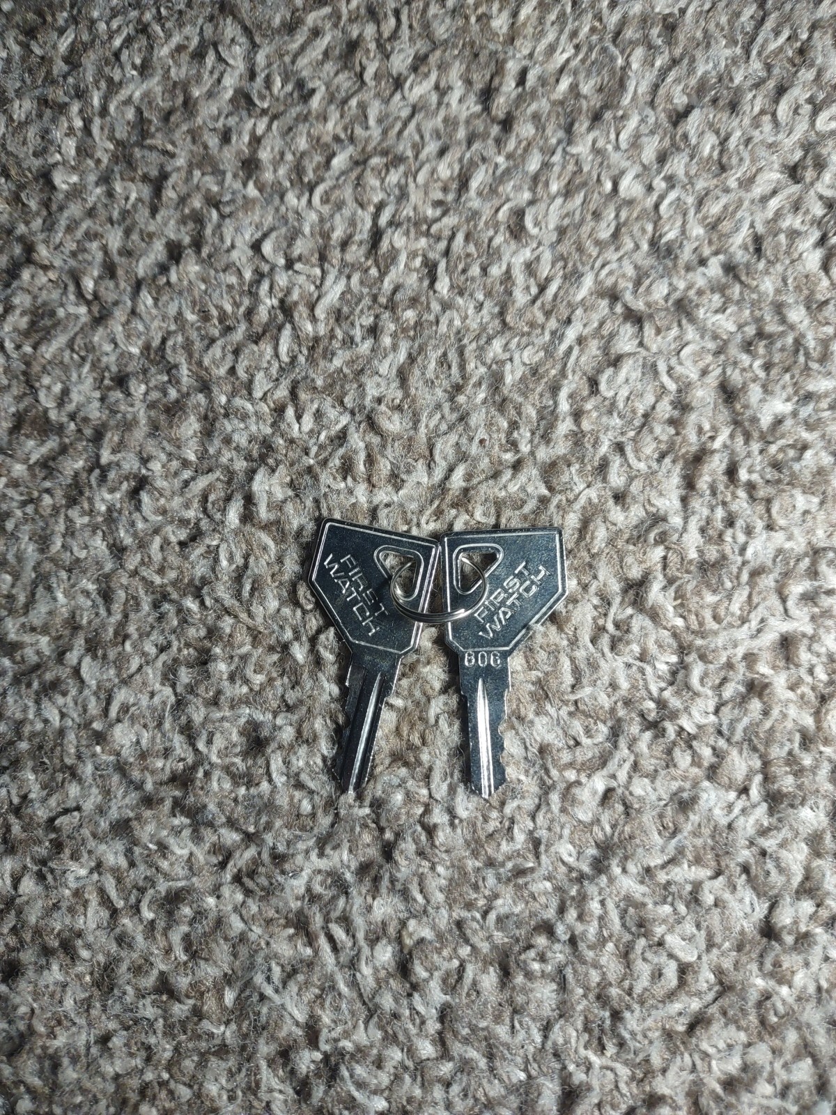 606 First Watch Keys Lot Of 2 With Key Ring In Very Good Condition ⚡ ...