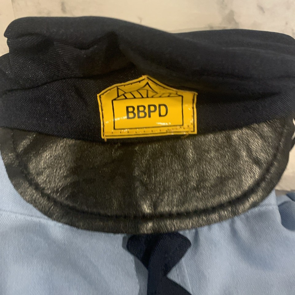 BAB~Police Officer Uniform~3 Piece~Hat~Pant~Shirt~Building A Bear | eBay