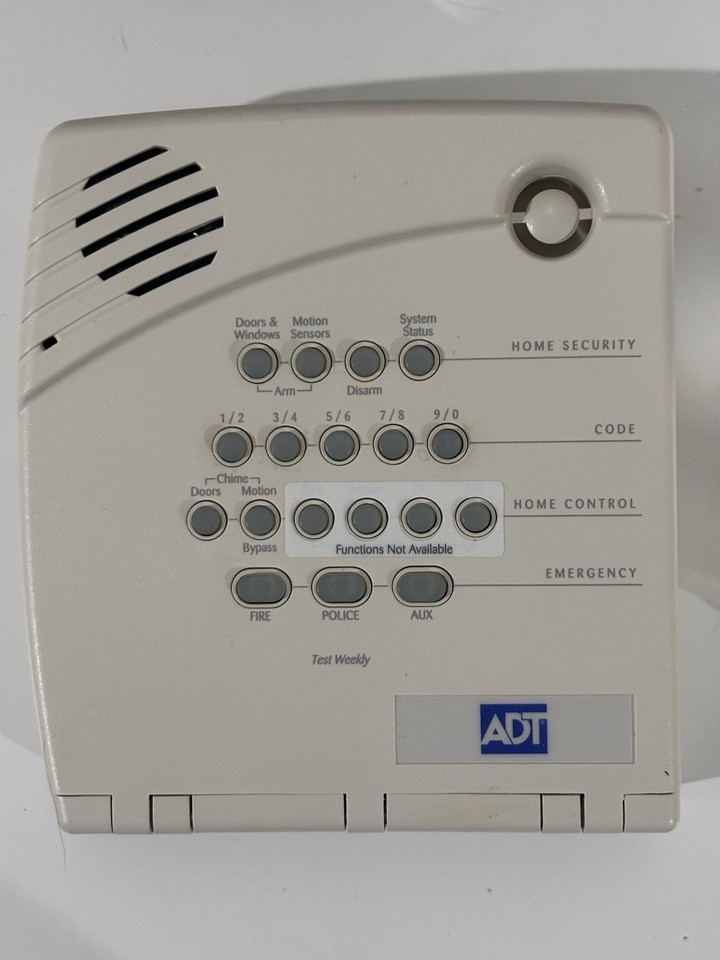 ADT Security 2-way voice 60-875-11-3-ADTP Alarm Panel UNTESTED | eBay