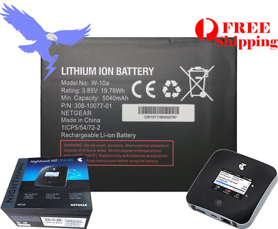Replace Battery for Telstra Nighthawk M2 MR2100 Netgear 4G Modem W-10a ...