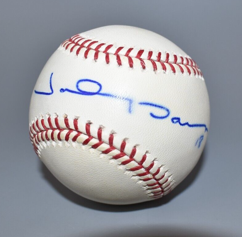 Johnny Damon #18 Signed Autographed Major League Baseball in Display ...