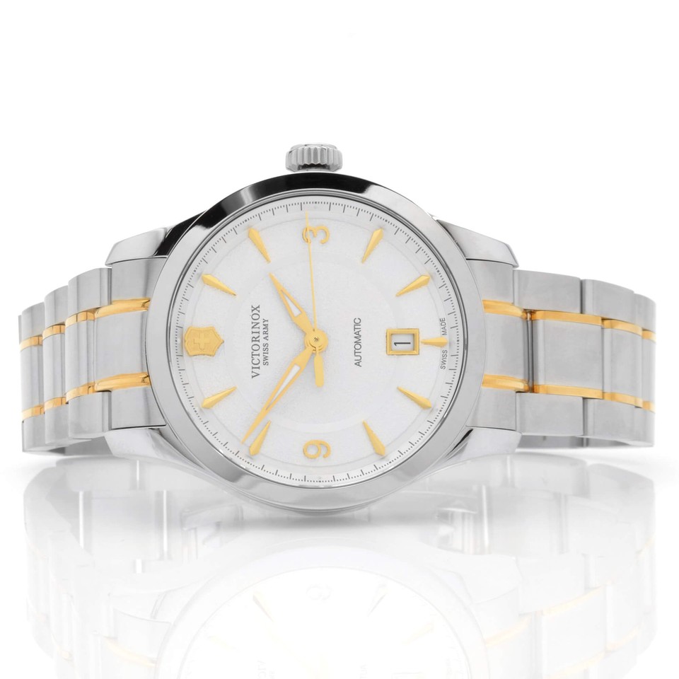 Victorinox Swiss Army Men's Watch Alliance Mechanical Two Tone Bracelet ...