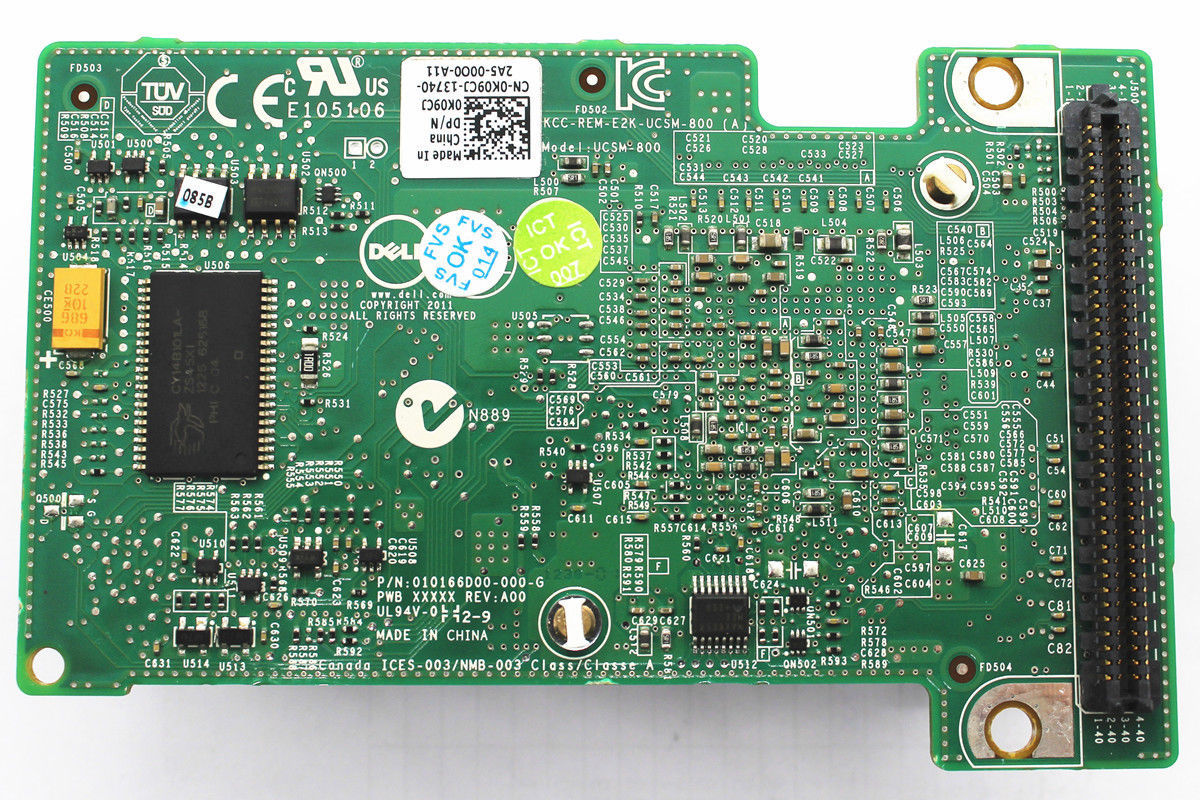 Del Perc H310 6Gb/s mini-SAS RAID Controller Card (0K09CJ) for sale ...