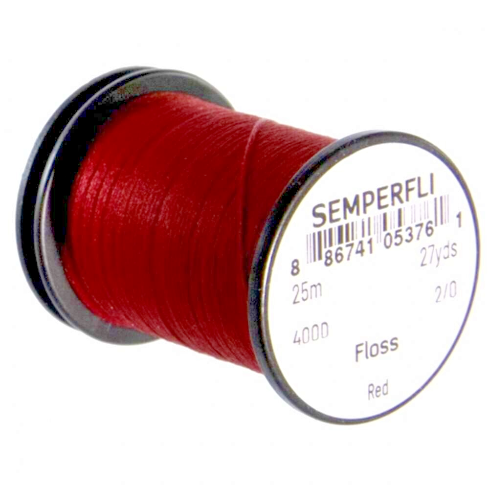 Semperfli Floss 2/0 400D Red - Fly Tying Materials | eBay UK