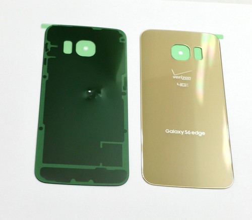 OEM Battery Back cover For Samsung Galaxy S6 Edge G925V~Verizon "GOLD ...