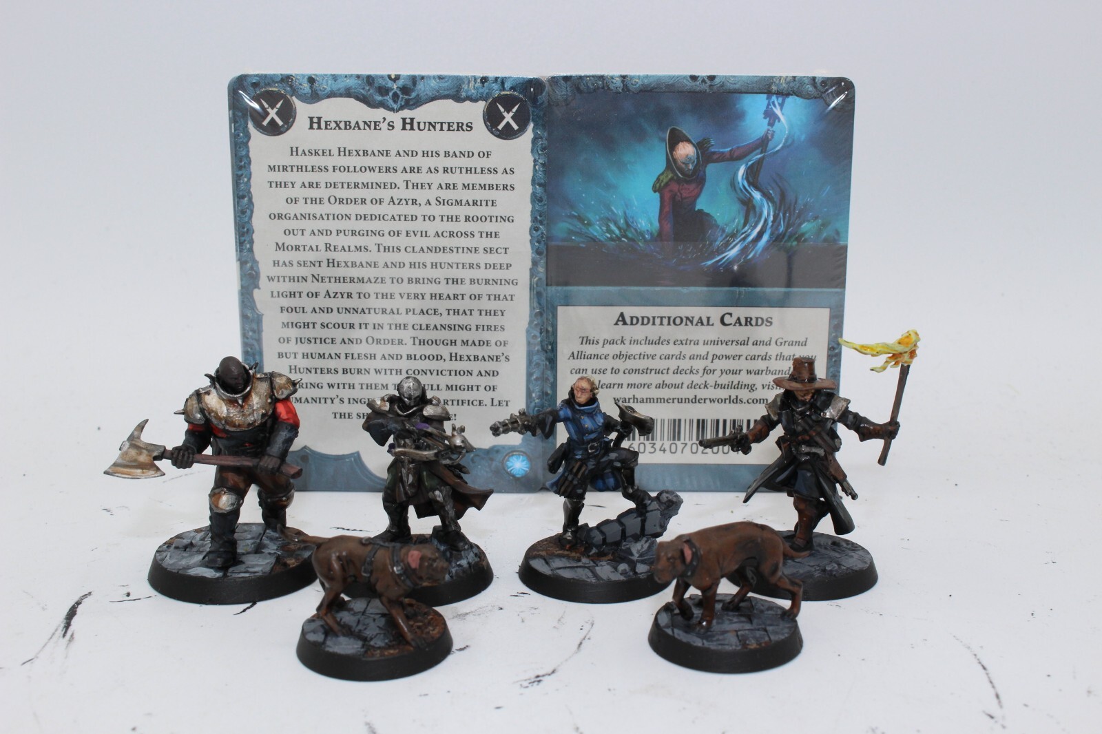 Warhammer Underworlds Nethermaze Hexbane's Hunters Unit Painted | eBay