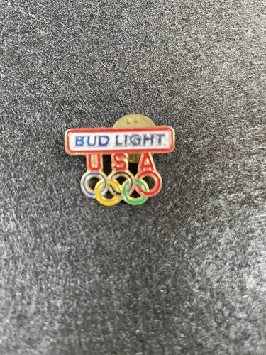 Vintage Bud Light USA Olympic Hat Pin Lapel Pin Tie Tack | eBay