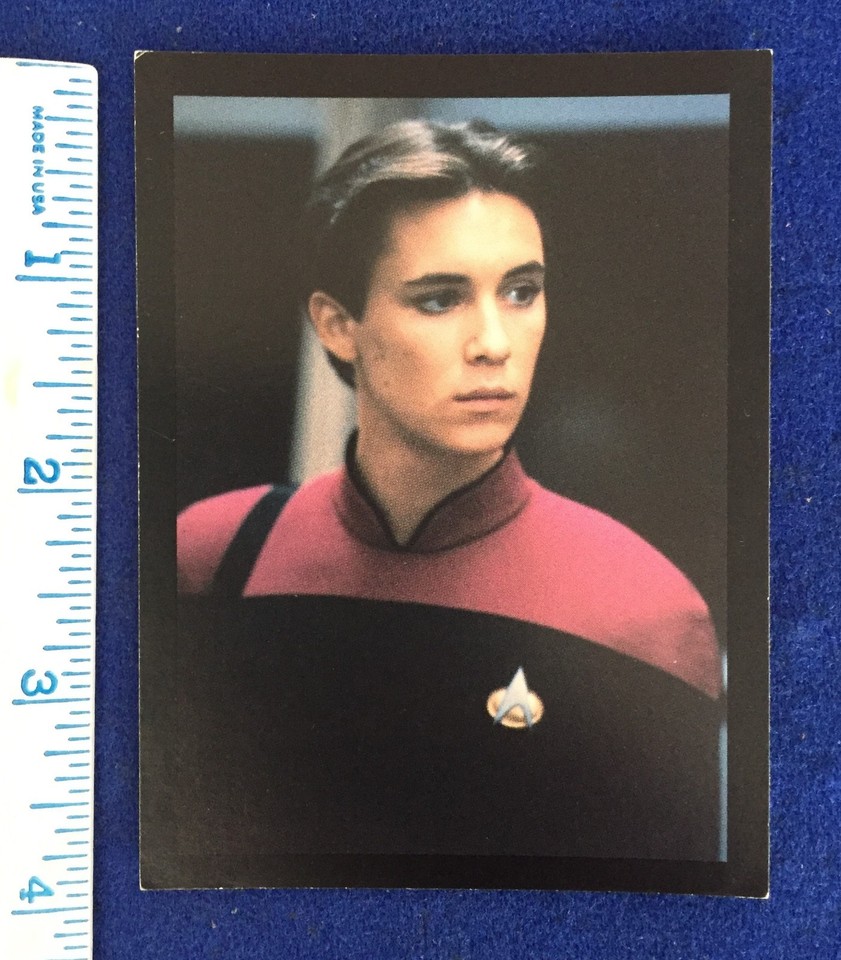 Acting Ensign Wesley Crusher Wil Wheaton Star Trek STNG Sci-Fi Trivia ...
